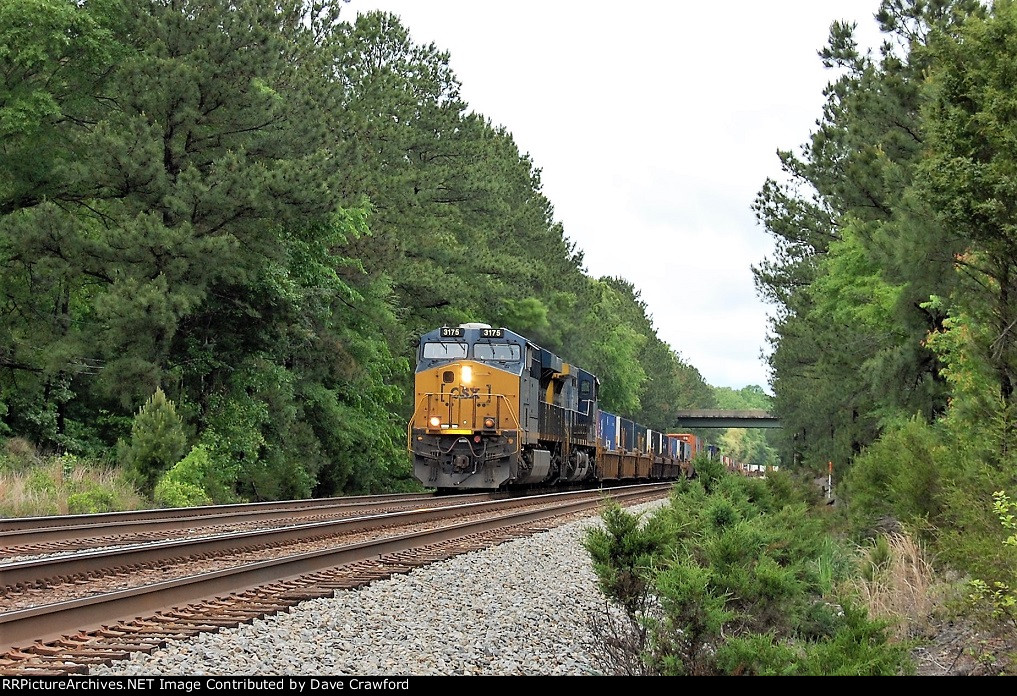 CSX 3175 Southbound at Hunton